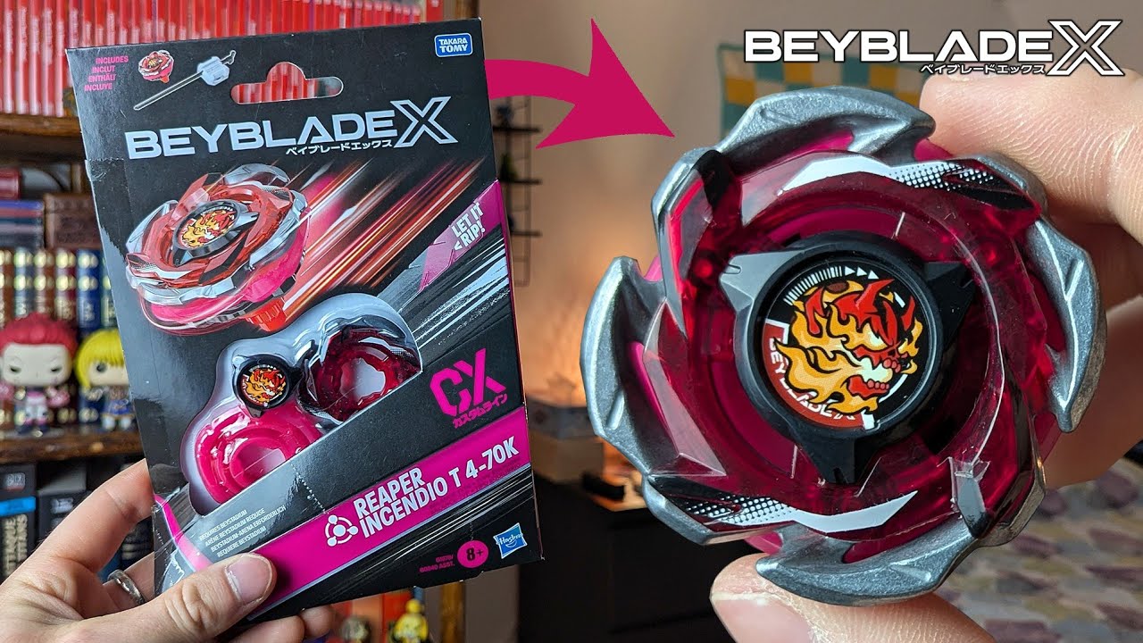 LE DIEU DE LA MORT !! 🔥 - BEYBLADE X REAPER INCENDIO T 4-70K UNBOXING ...