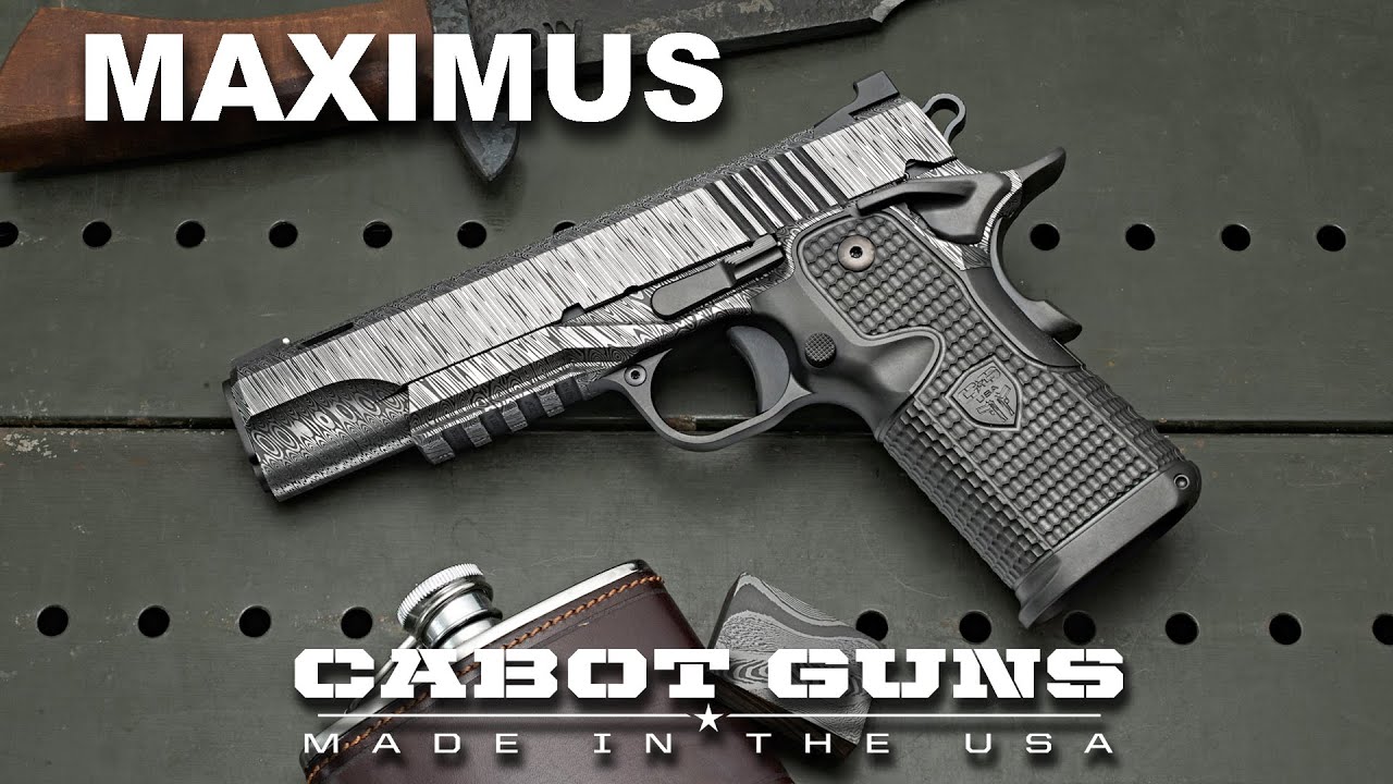 Maximus - Cabot Guns 2024 Gun of The Month Club Deluxe - YouTube