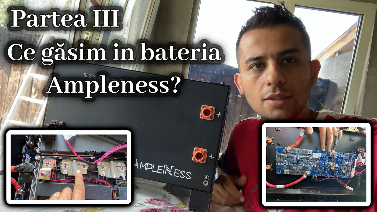Ce se gaseste in bateria LiFePO4 Ampleness S5285? - YouTube