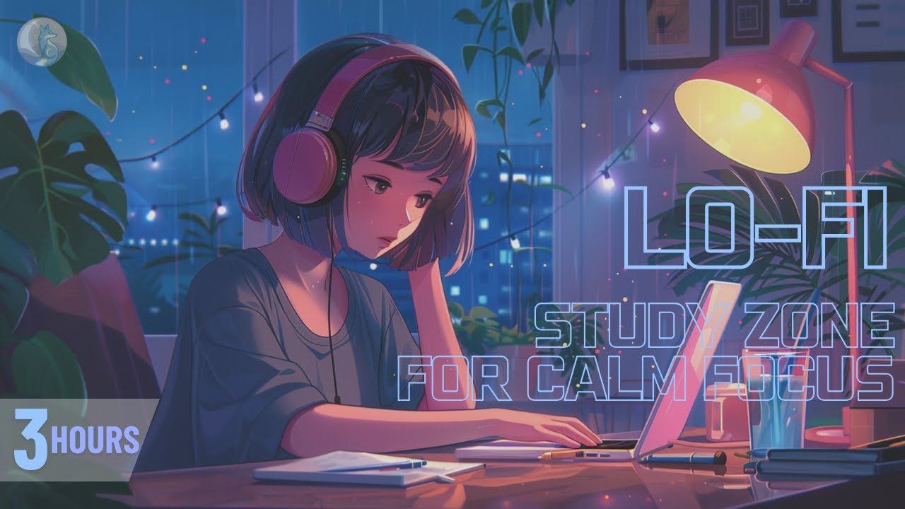 Lo-Fi Study Session – Chill Beats with Cozy Girl Animation 🎧🌙 - YouTube
