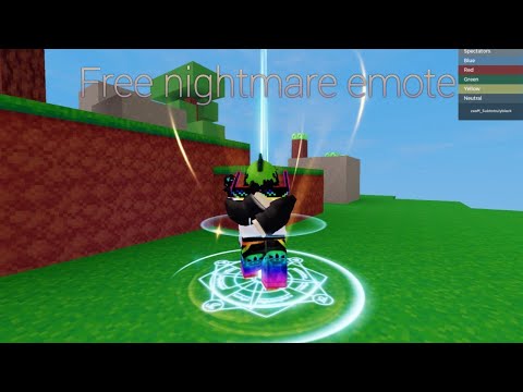 how to get nightmare emote for free(roblox bedwars) - YouTube