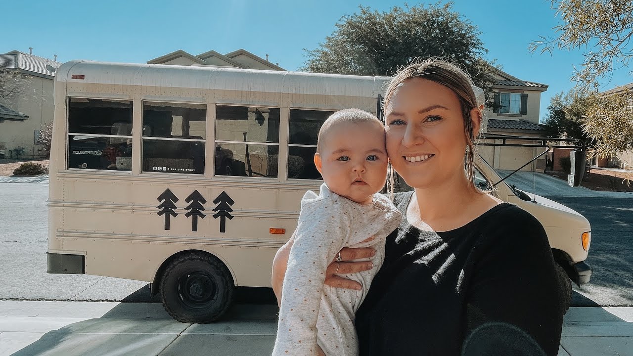 4,721 Miles On The Road Alone With A Baby In A Bus - YouTube