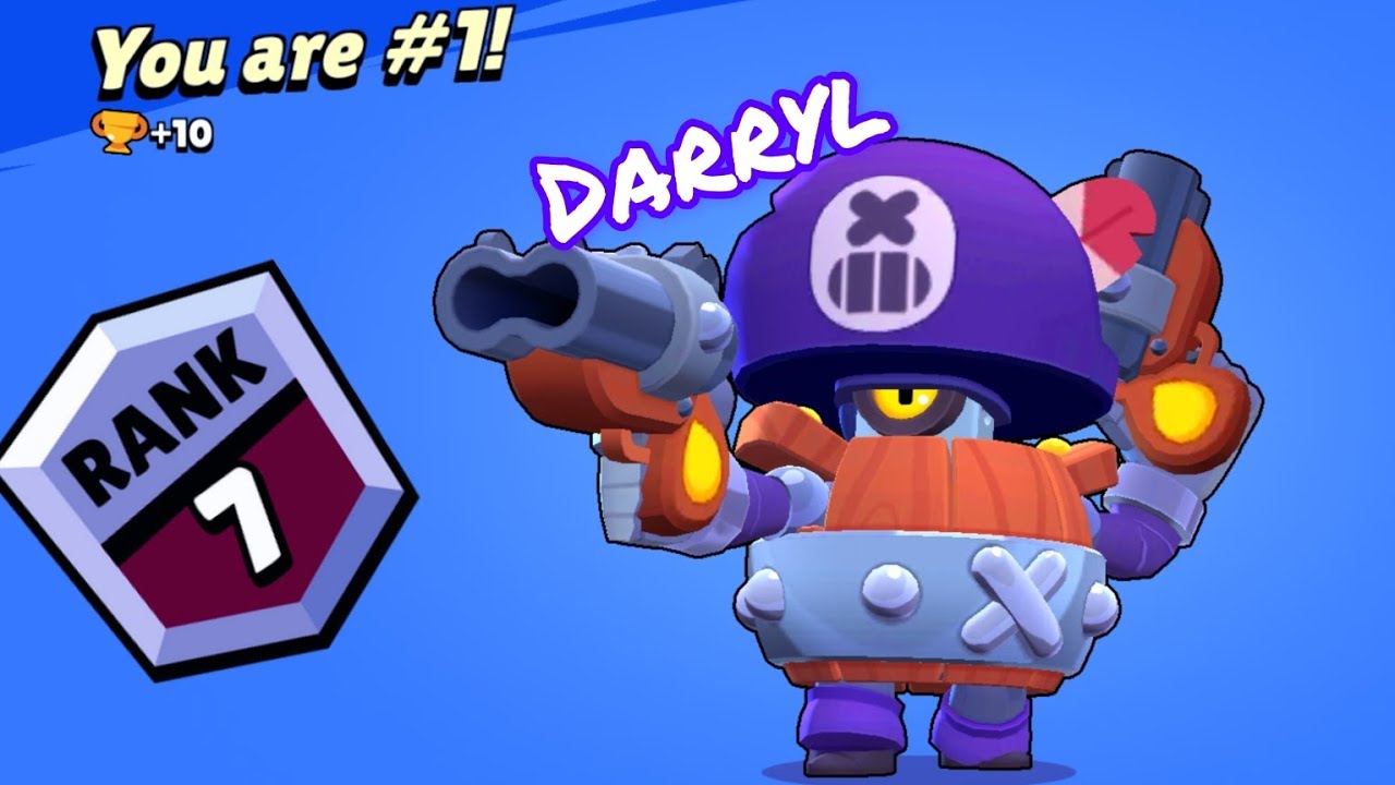 Brawl stars part 5, darryl best brawler (3 wins) #brawlstars - YouTube