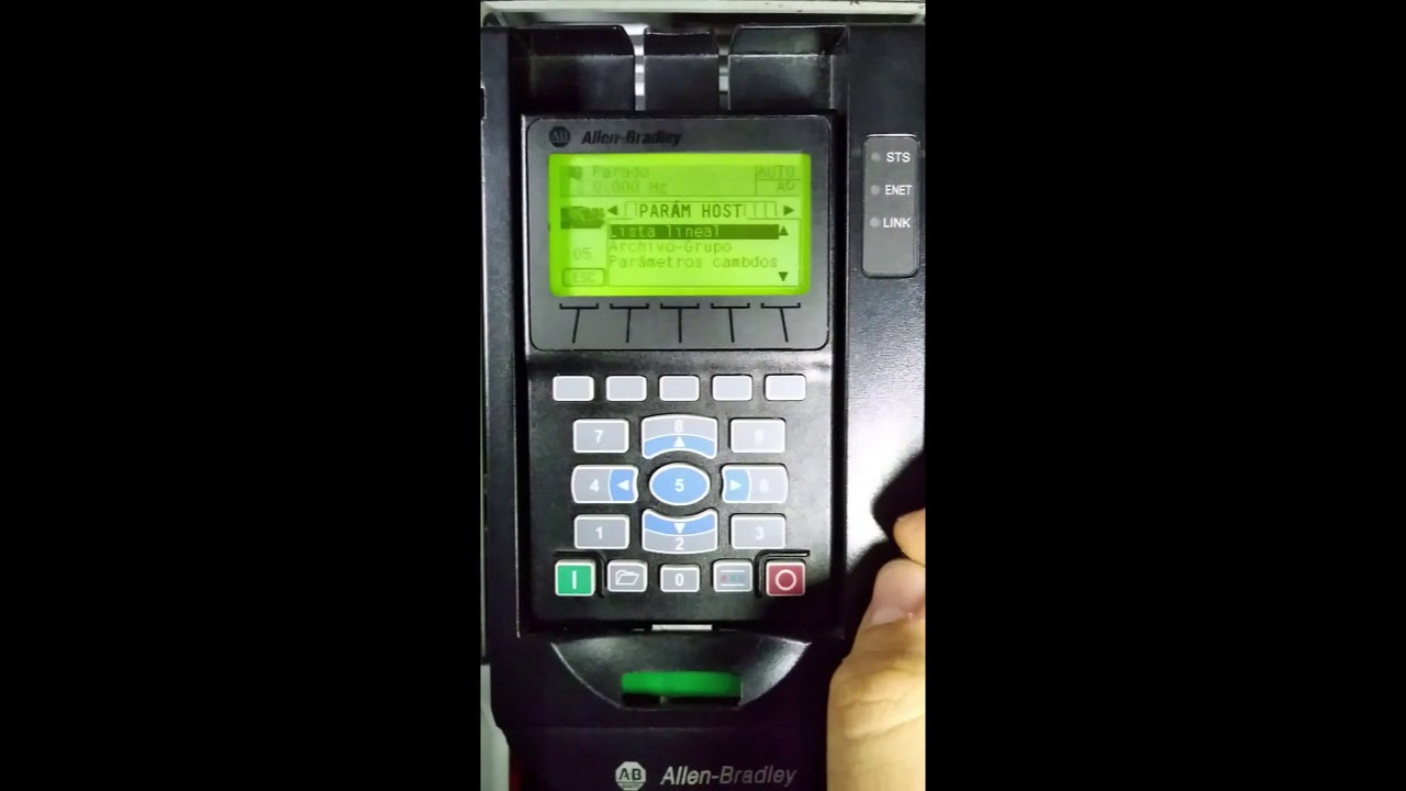 PowerFlex 753 Copycat, copia de programa en HIM - YouTube