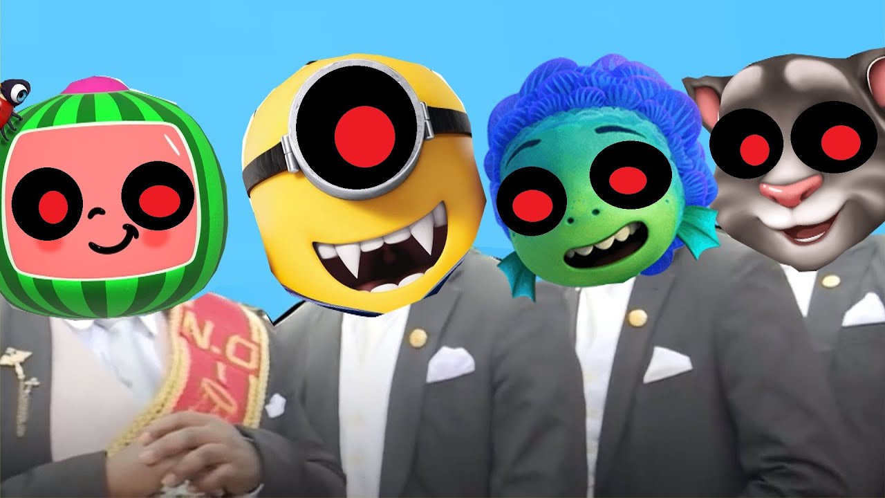 Minions.EXE & Cocomelon.EXE & Luca 2021.EXE & Talking Tom - Coffin ...