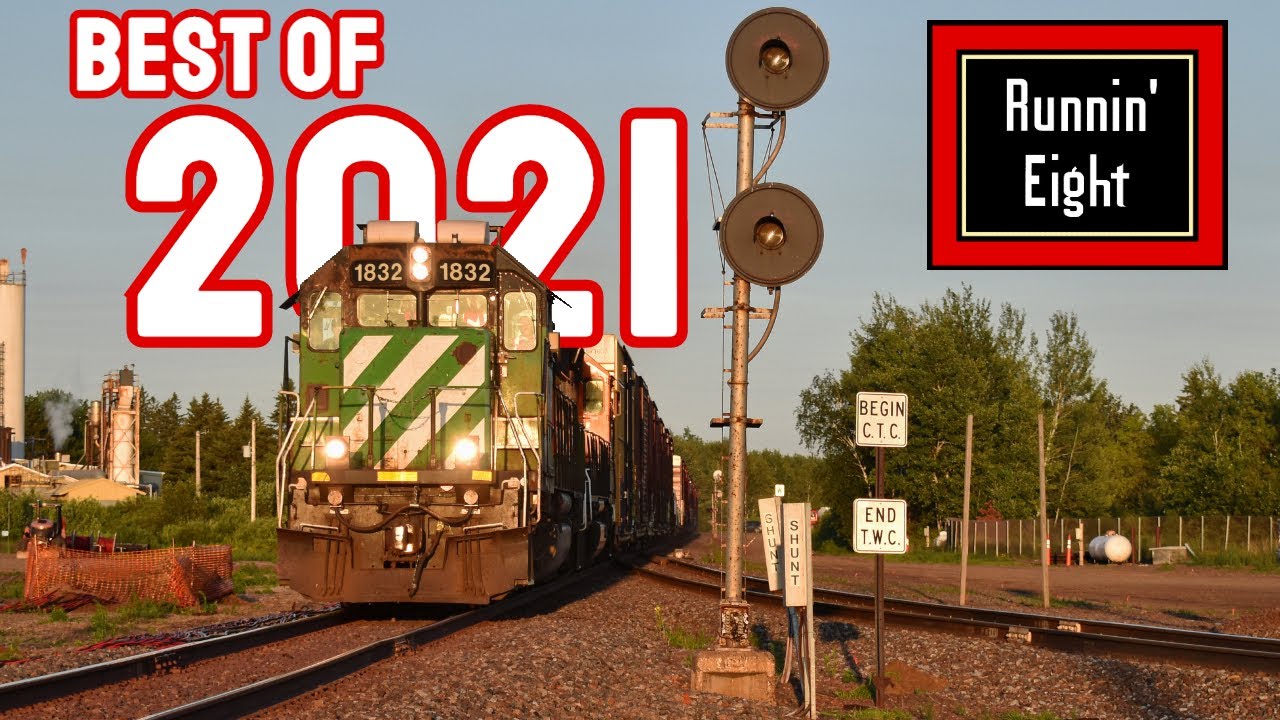 Railfan Rewind 2021 - The Very Best of Railfanning in 2021! - YouTube