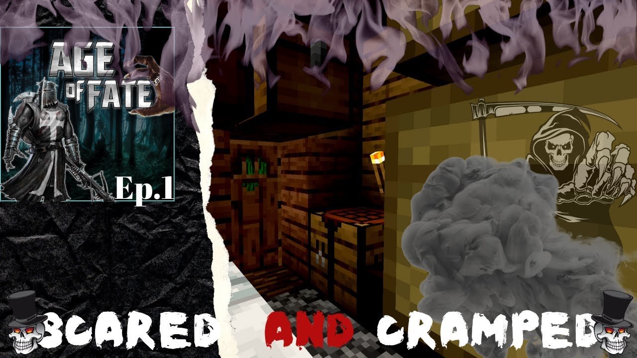 Age of Fate ~ Ep.1 ~ Our Cramped Starter House ~ Modded Minecraft 1.16. ...