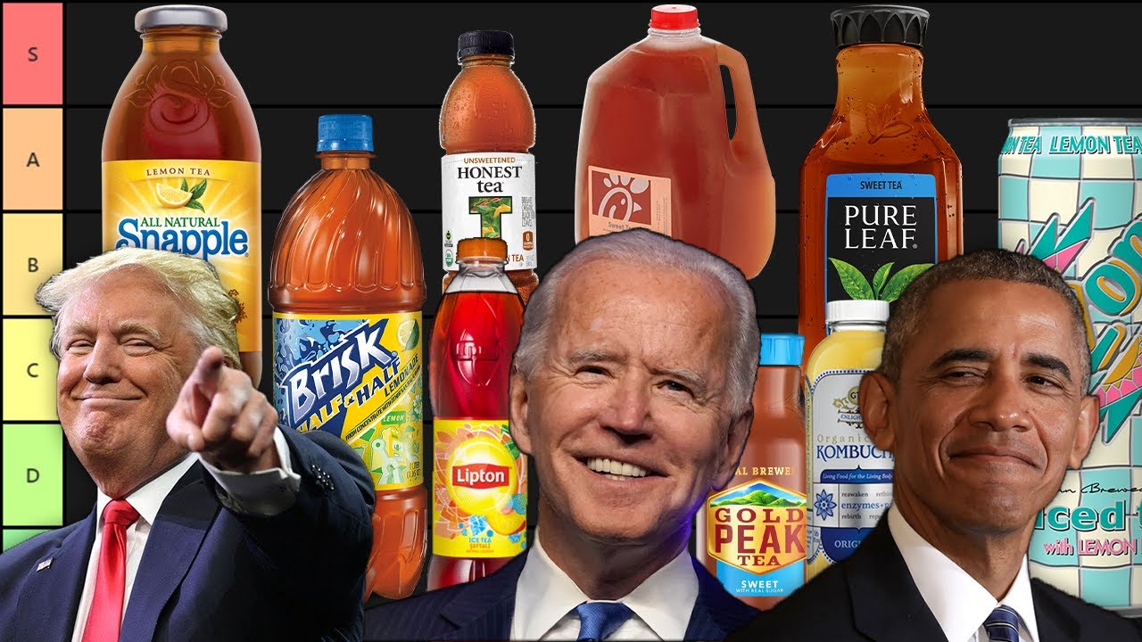 PRESIDENTS RANK ICED TEAS - YouTube