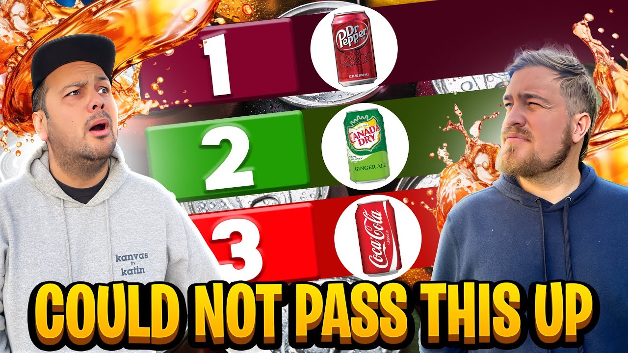 The best and worst sodas of all time (ranking sodas) - YouTube