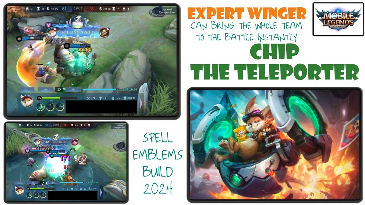 CHIP EXPERT WINGER SLAINED 9 ENEMIES AND 27 ASSIST THE TELEPORTER HERO ...