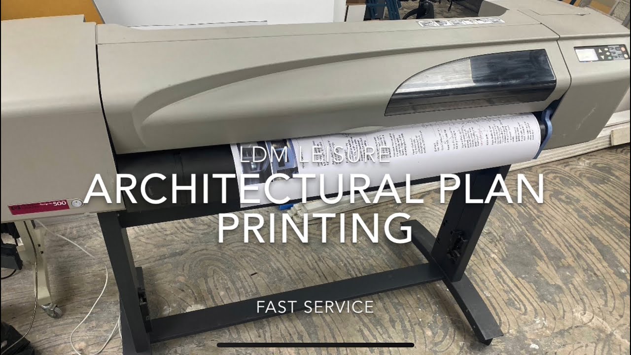 Architectural Plan Printing - YouTube