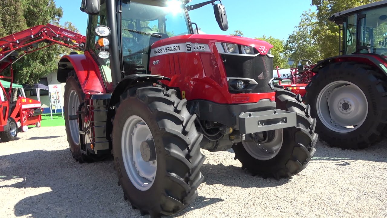 The 2022 MASSEY FERGUSON 7715 tractor - YouTube