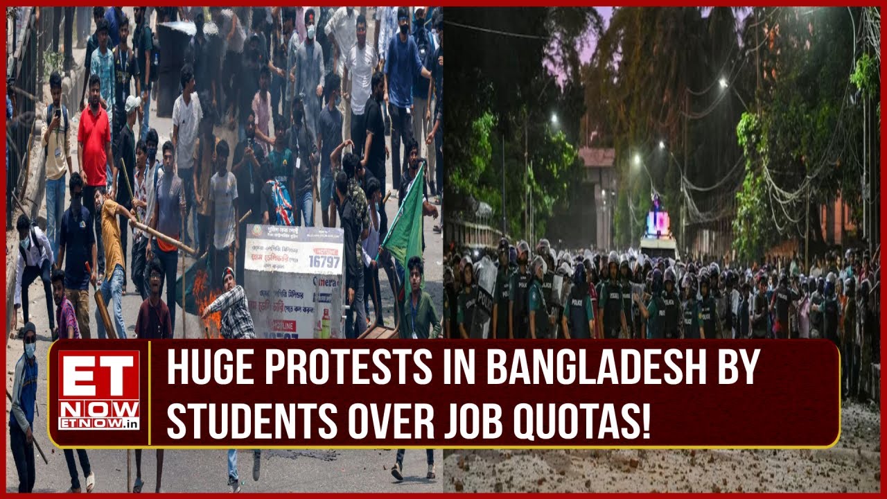 Bangladesh Fierce Protests By Students Over Job Quota, 12 Killed In ...