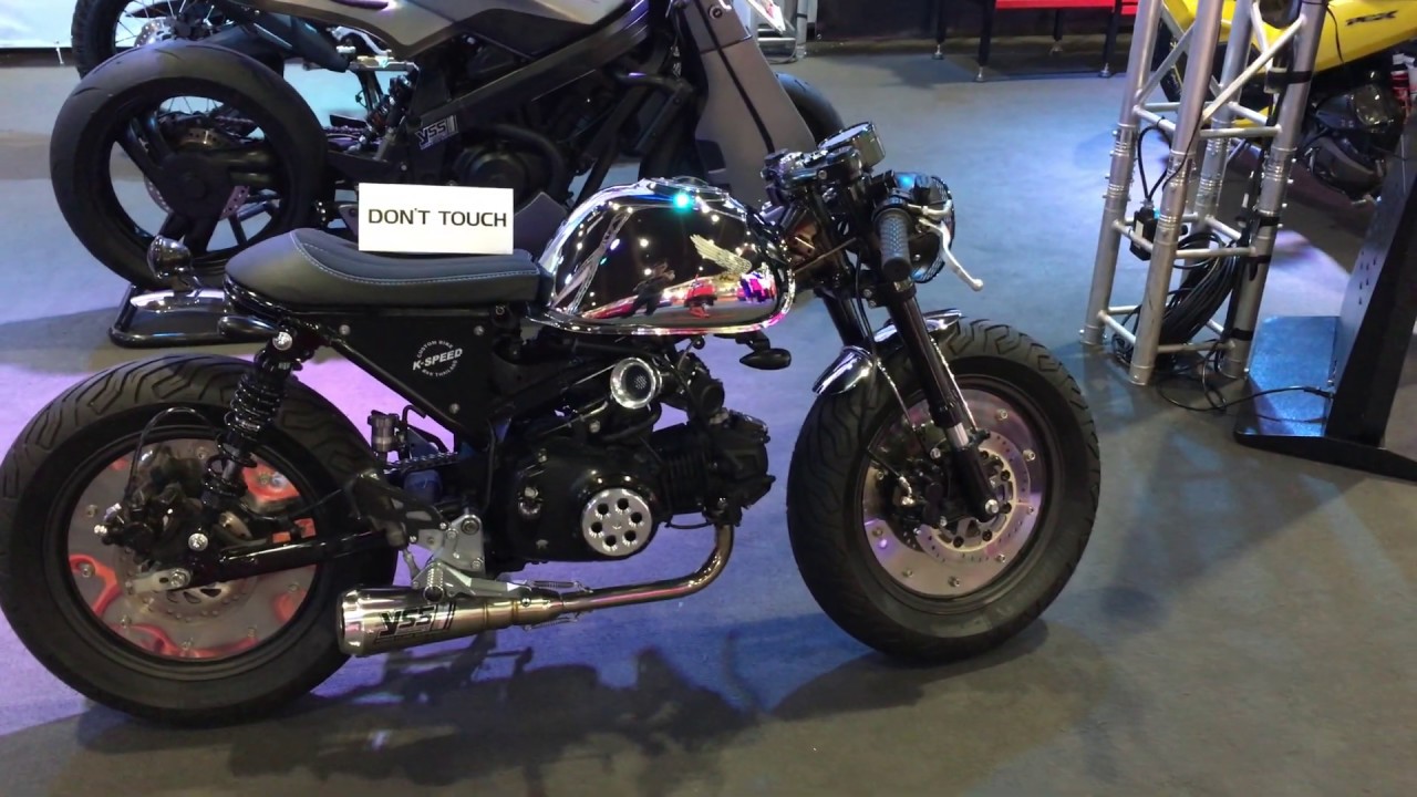 HONDA MONKEY 125 CUSTOM BY K-SPEED - YouTube