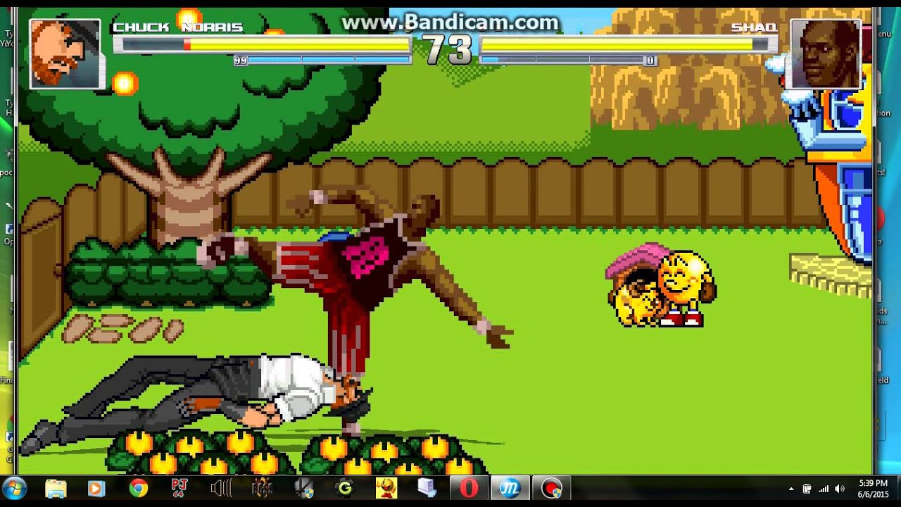 MUGEN: Chuck Norris Arcade Mode - YouTube