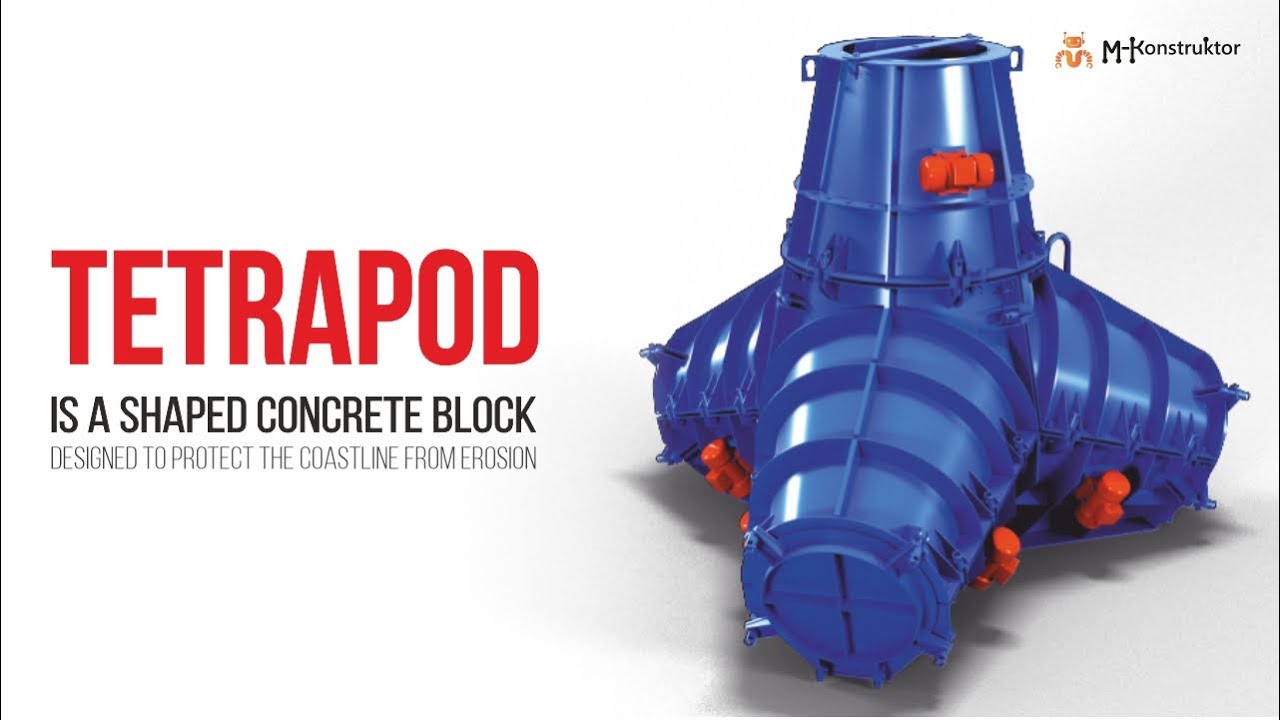 TETRAPODS: FROM A TECHNICAL DRAWING TO A MOLE - YouTube