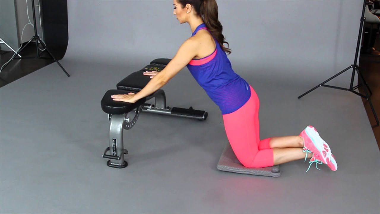 Push Ups (Bench) - YouTube