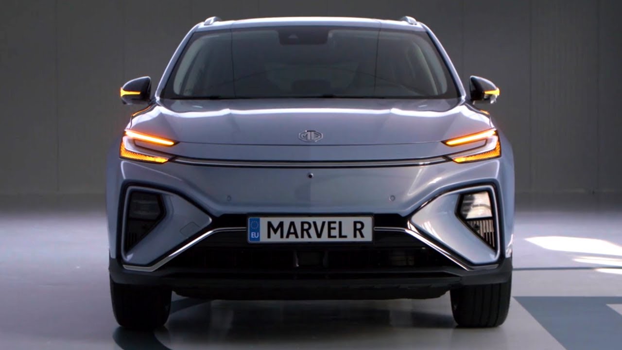 2022 MG MARVEL R Electric SUV - Walkaround Details - YouTube