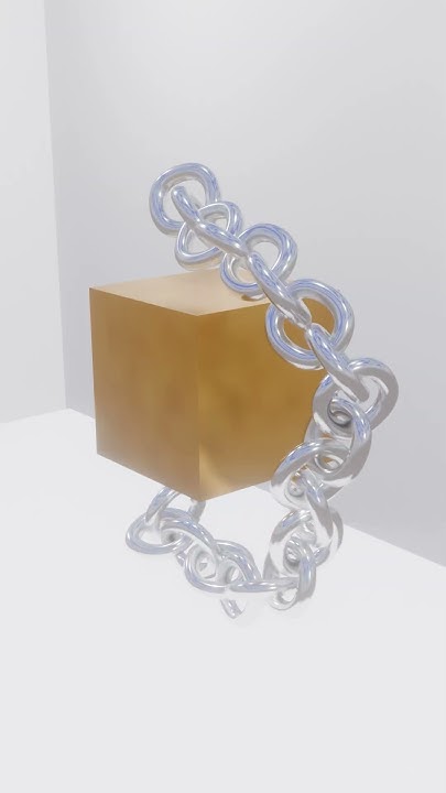 Create Chains With Rigid Body Physics | Easy Blender - YouTube