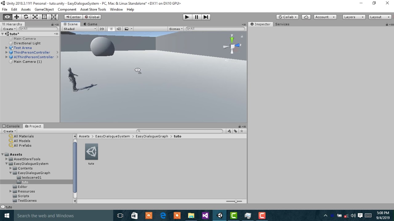 How to use Easy dialogue system part 2 - YouTube