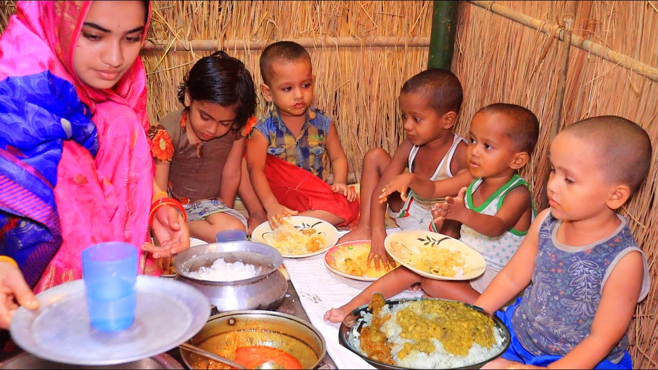 Daily Routine Village Life Poor People || Cooking Rural Style Food ...