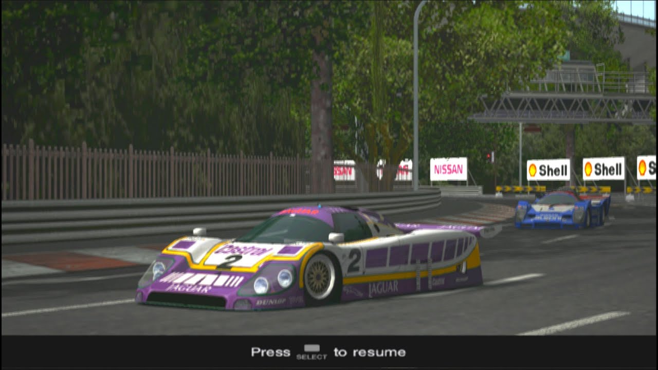 Jaguar XJR-9 Race Car `88 #GranTurismo4 - YouTube