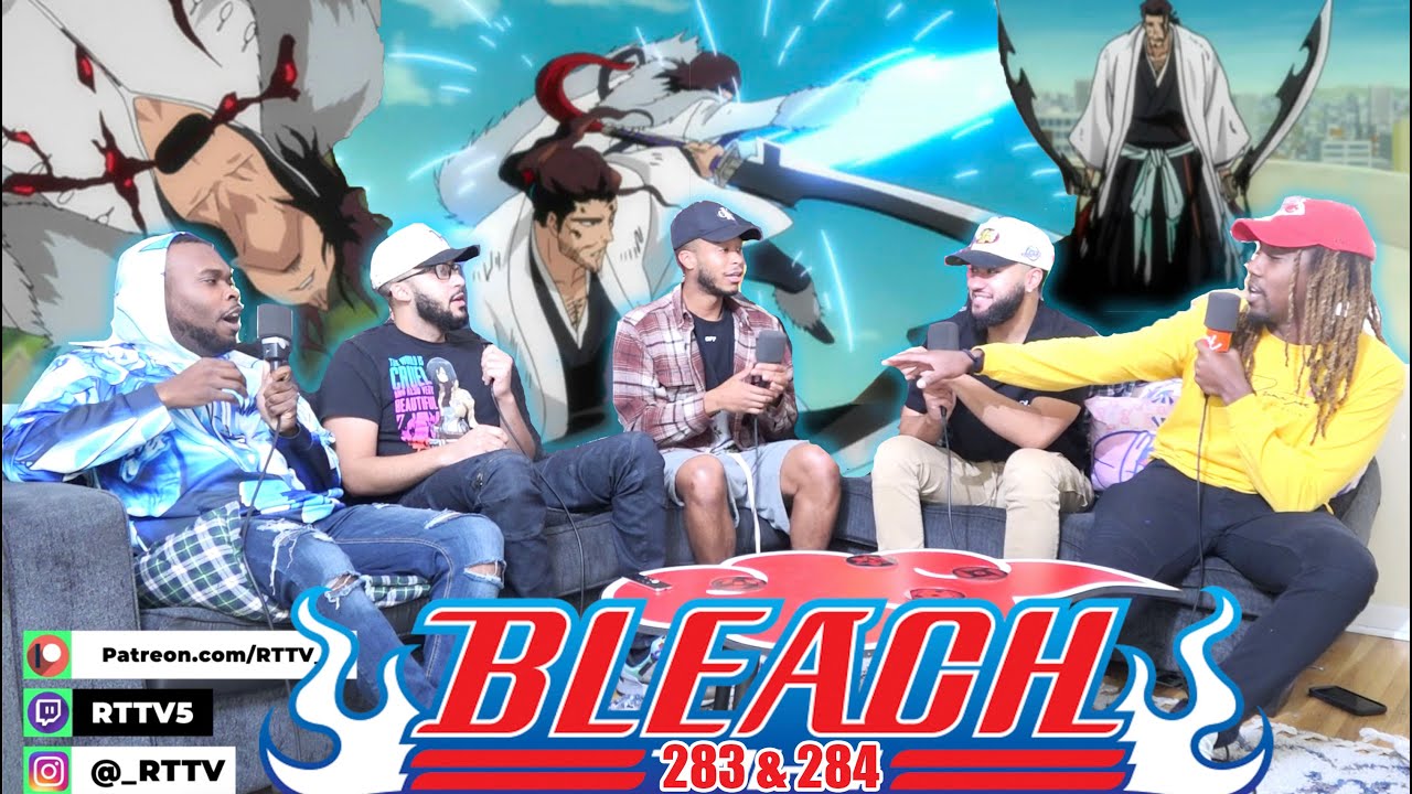 Shunsui Defeats Stark! Bleach Ep 283 & 284 REACTION! - YouTube
