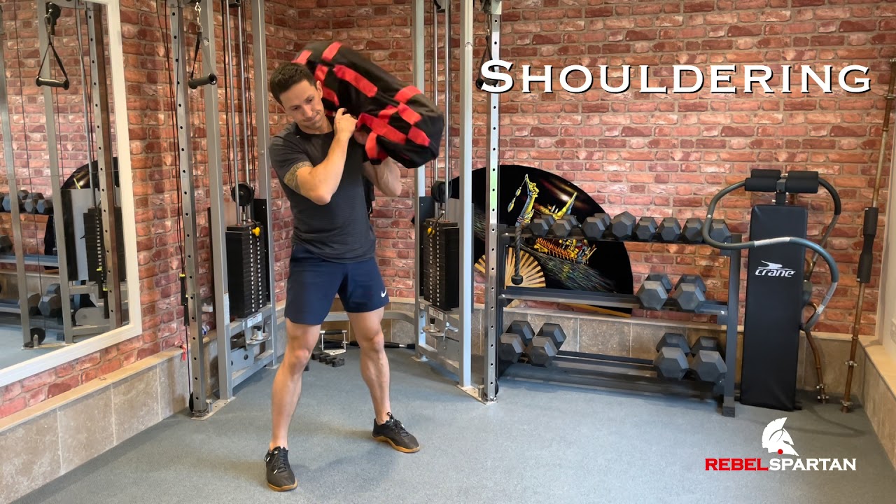 Shouldering Sandbag Workout - YouTube