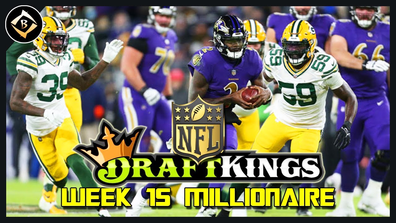 NFL DRAFTKINGS WEEK 15 WINNER - YouTube