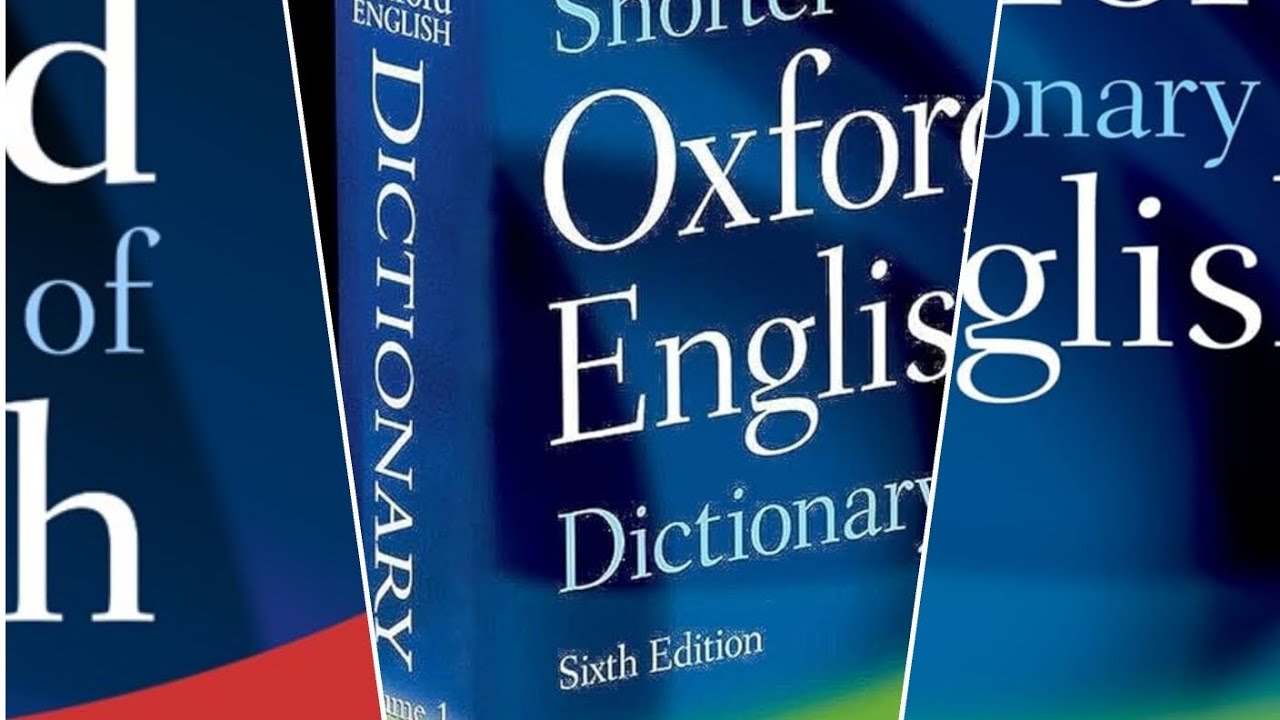 the trouble with the Oxford English dictionary. - YouTube