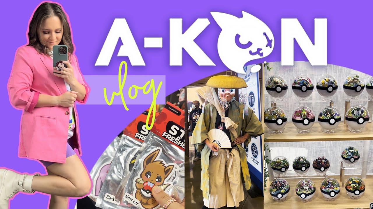 Let's go to A-kon 2022! | Anime Convention Vlog | Day 1 Recap - YouTube