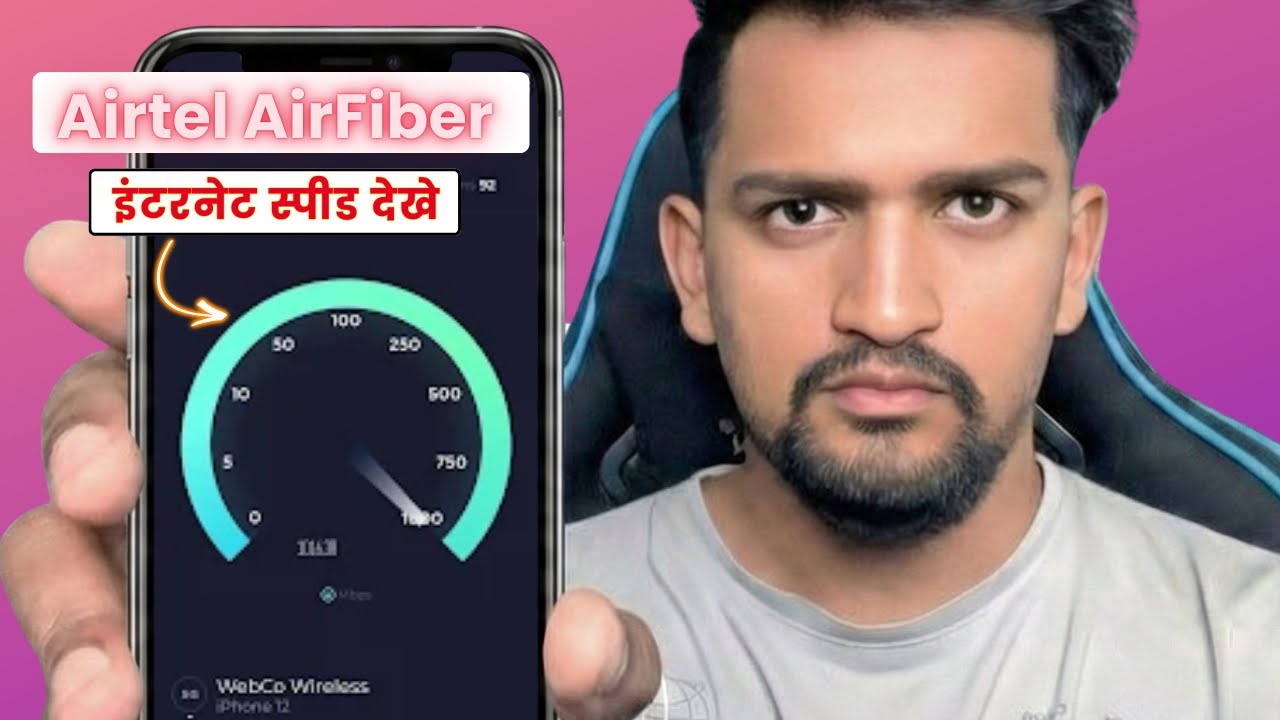 Airtel Airfiber Speed Test | Airtel Airfiber 100 Mbps Speed Test ...