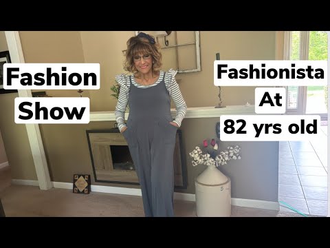 82 Year Old Fashionista-What Do I Wear? Fashion Show - YouTube