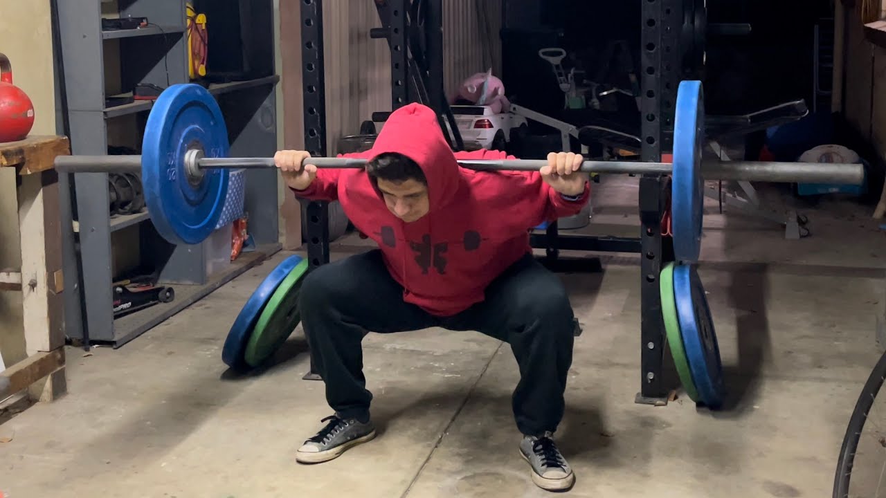 Squat everyday Day 1030: Basically it’s about the lower back - YouTube
