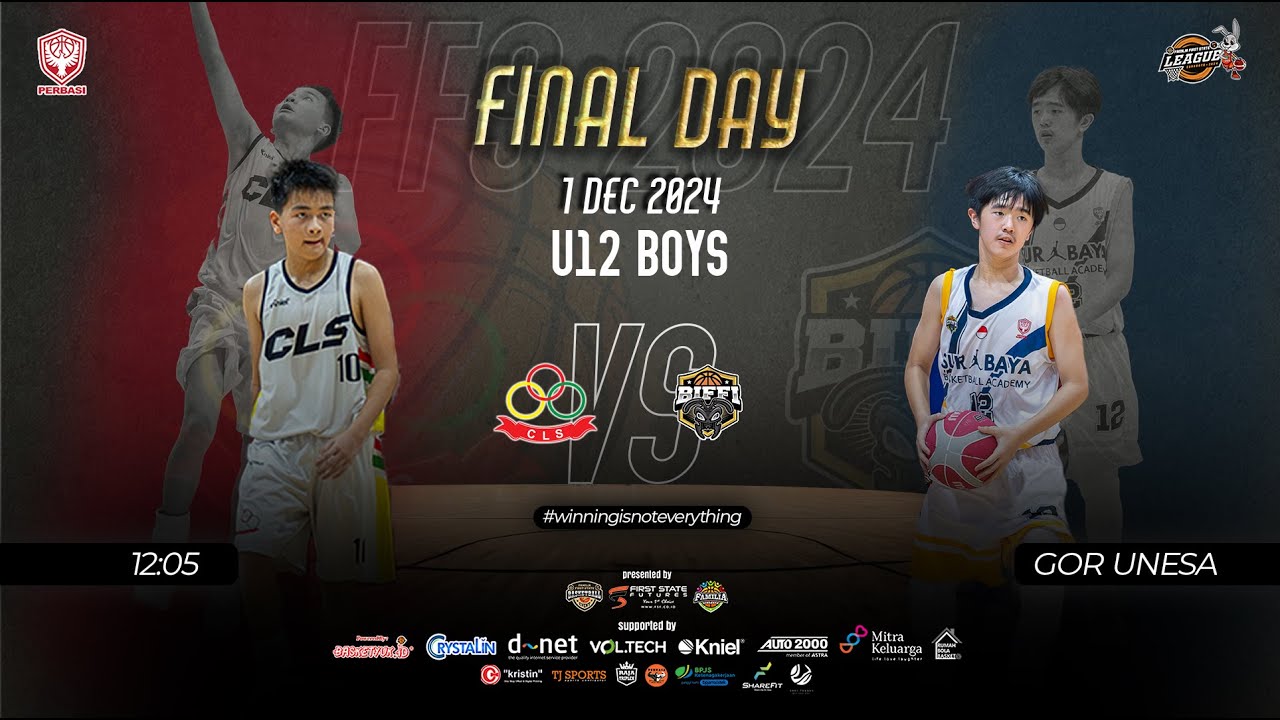 CLS VS BIFFI GS - KU 12 PUTRA - FINAL DAY - FFS LEAGUE 2024 - YouTube