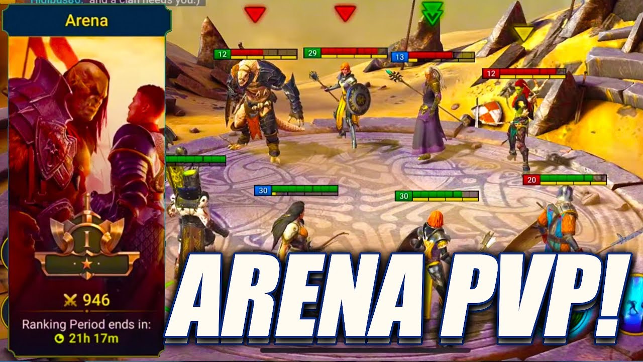 ARENA PVP GAMEPLAY! - RAID: Shadow Legends - YouTube