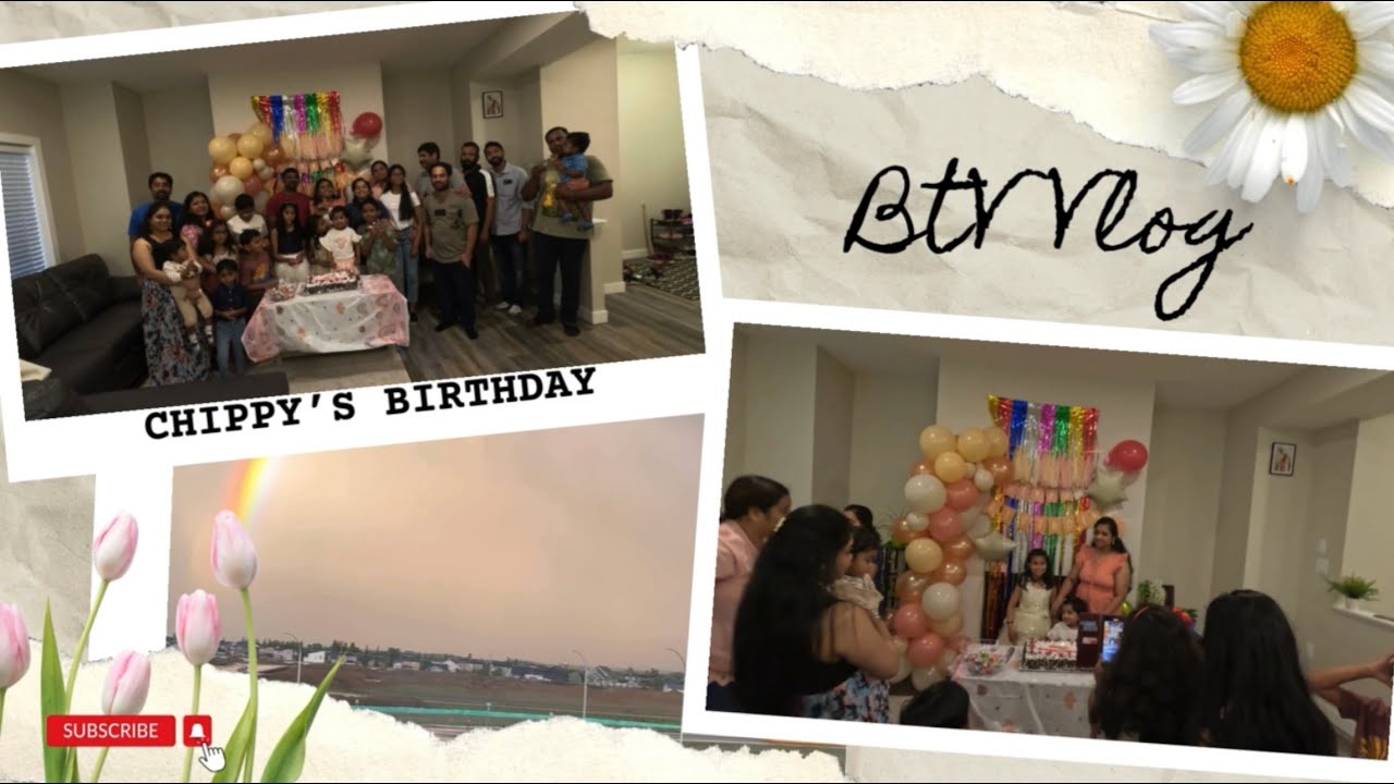 പിറന്നാൾ ആഘോഷം | Chippy's Birthday celebration | 🇨🇦 - YouTube