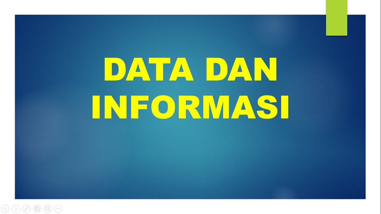 Data dan Informasi #data #Informasi #PTI - YouTube