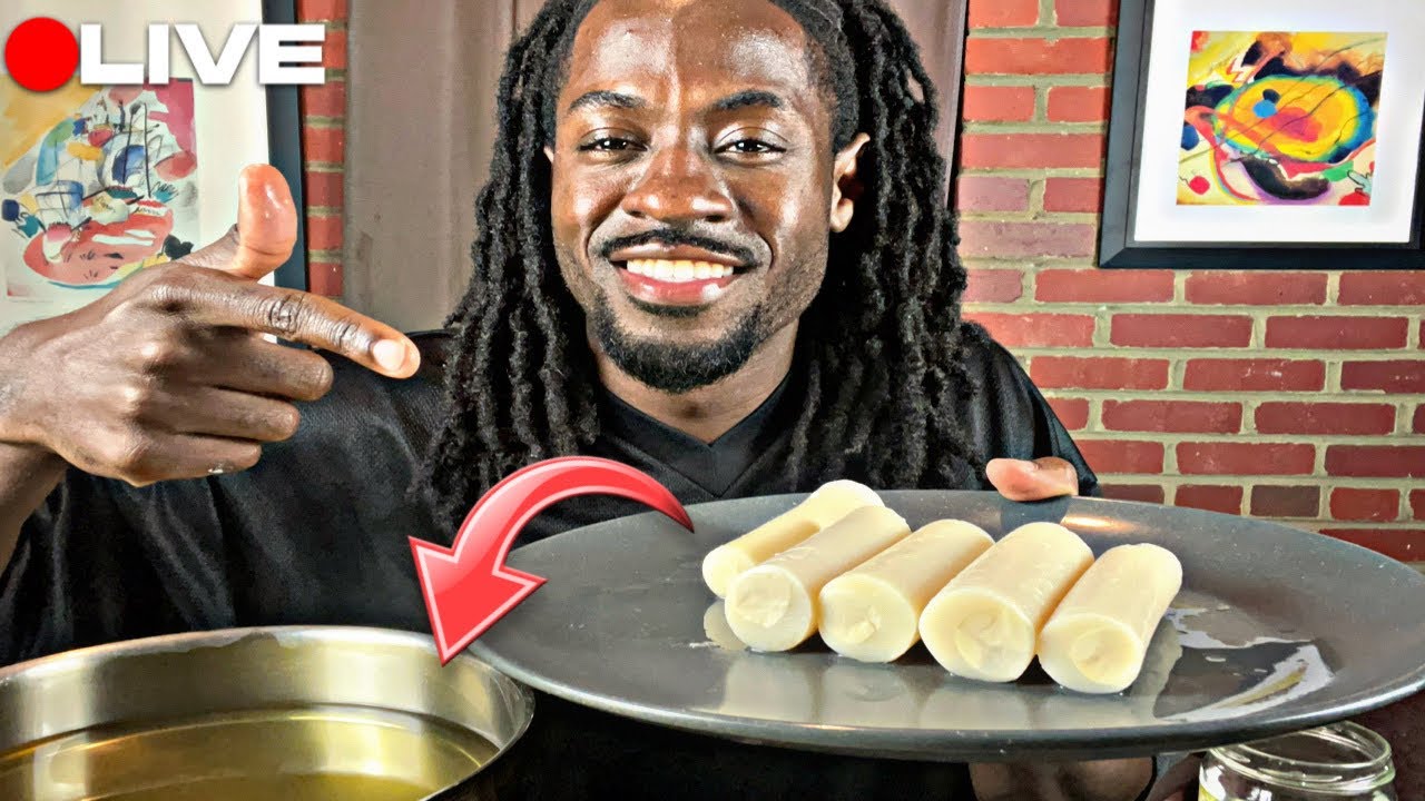 Making Some Viral Fish Fried Heart Of Palm - YouTube