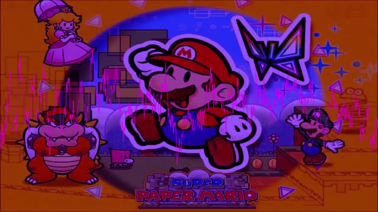 Super Paper Mario OST- Mr. L's Theme (Pitched Down) - YouTube