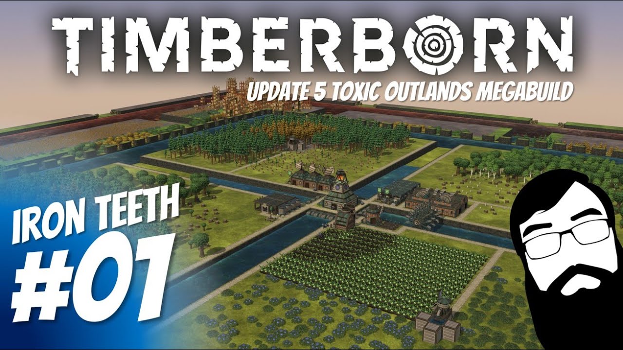 Starting a new modded MEGA BUILD series! Timberborn Update 5 Iron Teeth ...