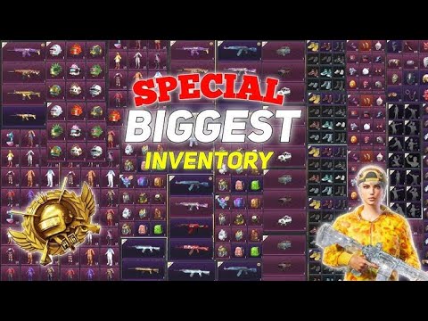 PUBG MOBILE | INVENTORY TOUR | IM SHIRAZ YT | Bot inventory | Pakistan ...