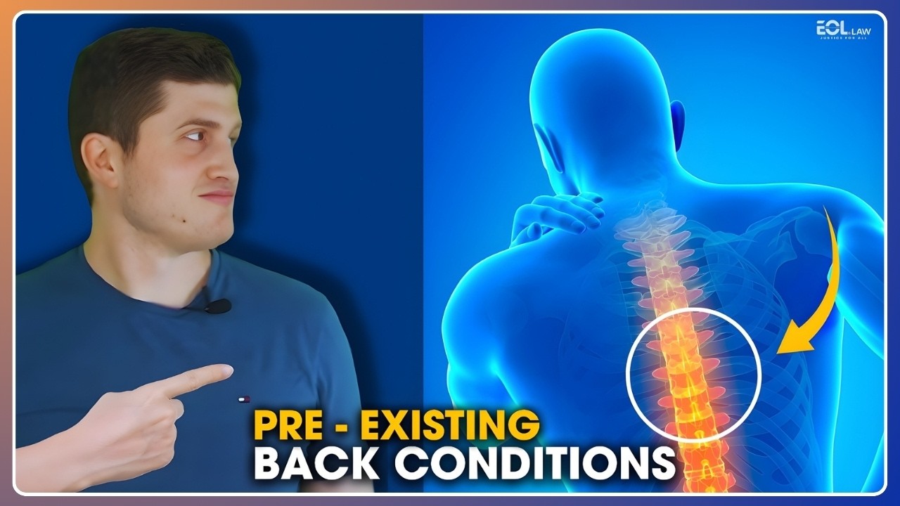 Impact of Pre-existing Back Conditions on Settlements - YouTube
