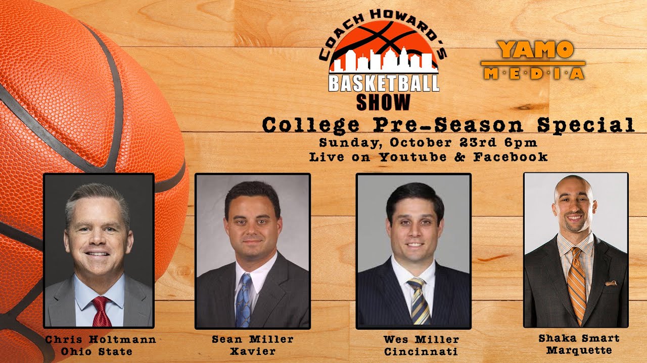 Coach Howard's Basketball Show: College Pre-Season Special - YouTube