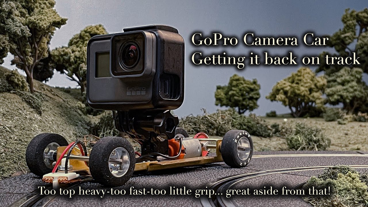 GoPro on a slot car? - YouTube