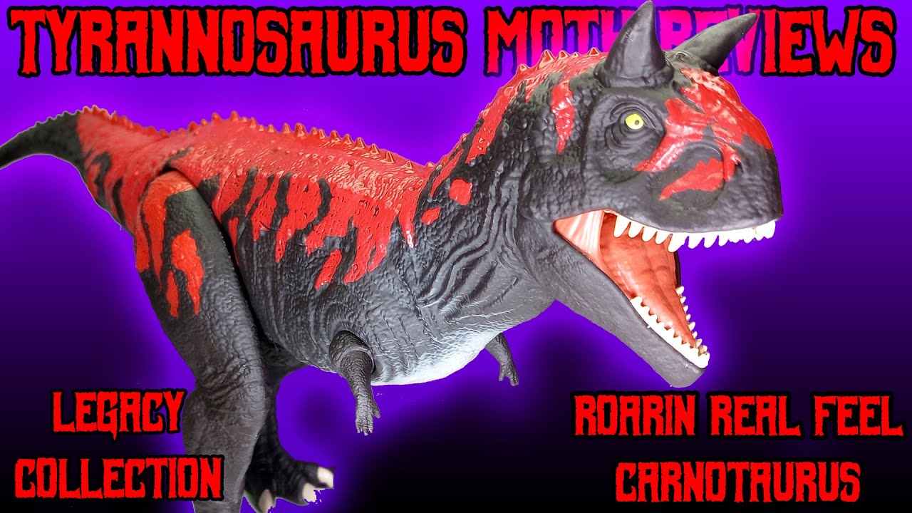 Mattel Jurassic World Legacy Collection Reimagined Roarin' Real Feel ...
