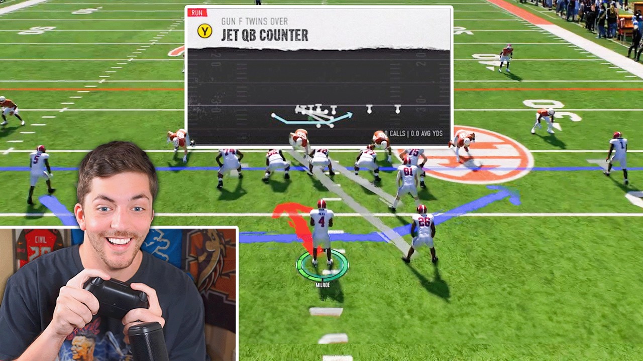 The Best QB Run Scheme In College Football 25! - YouTube