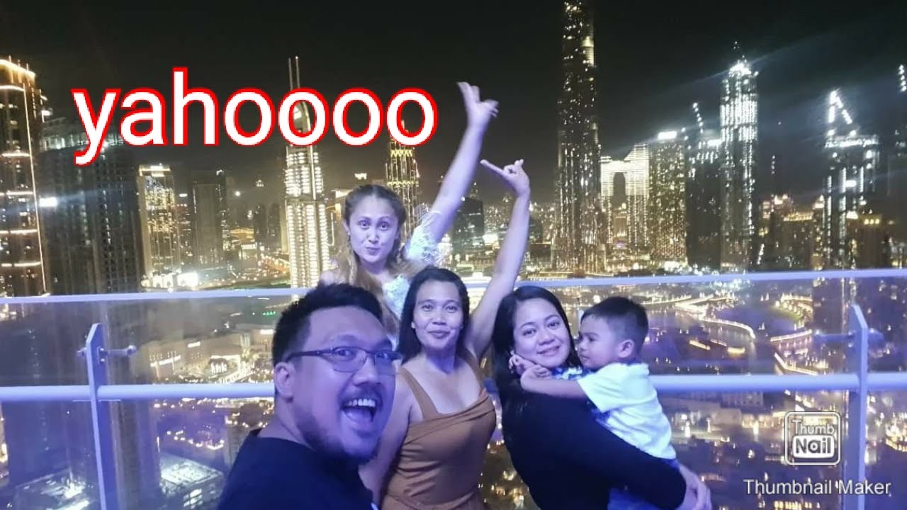 Night #damac maison distinction view 49th floor - YouTube