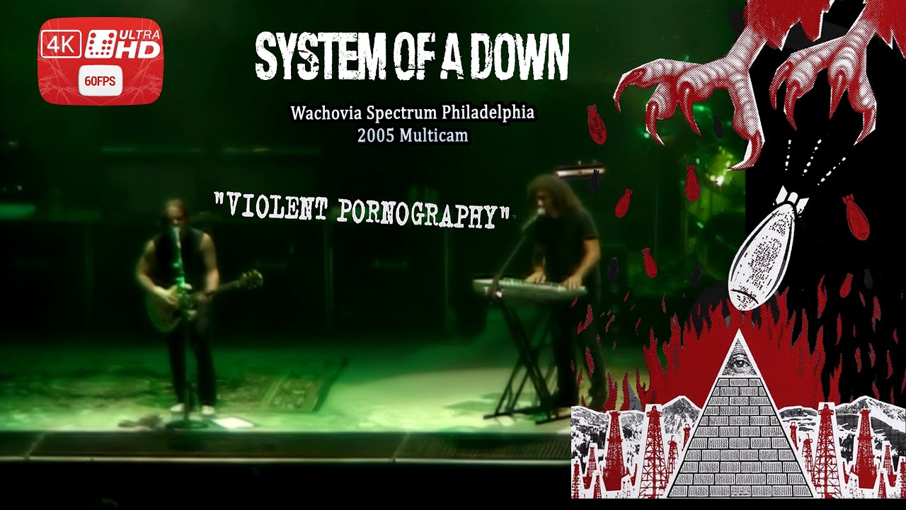System Of A Down - Violent Pornography Wachovia Spectrum 2005 CamMix ...