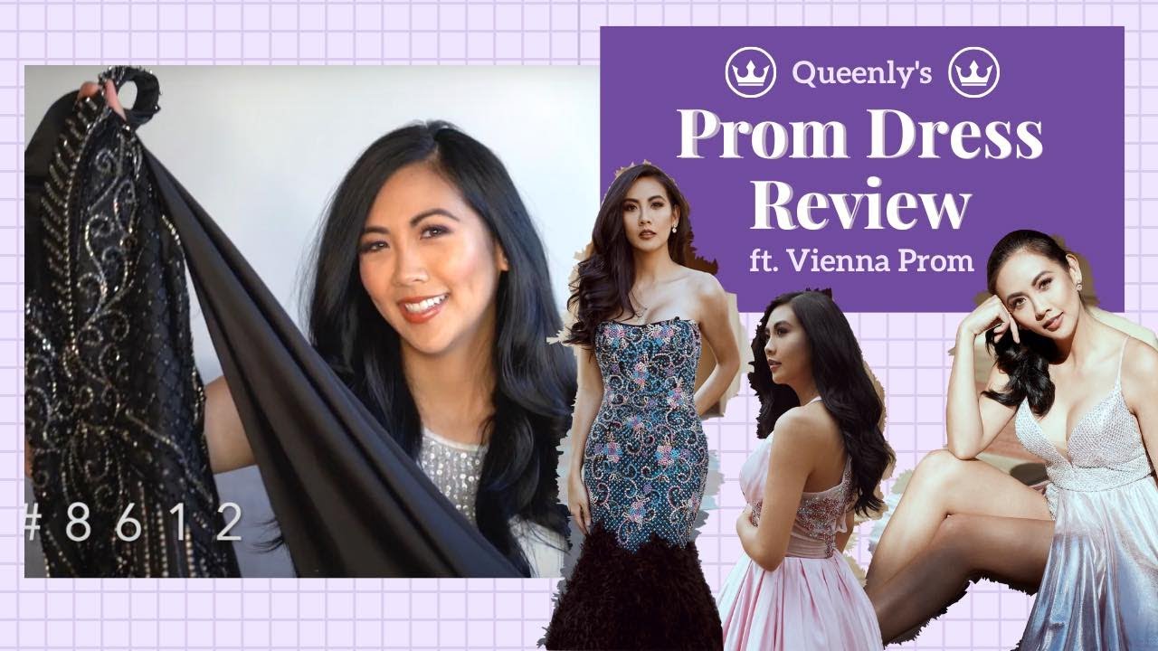 Queenly Prom Dress Review on Vienna Prom - YouTube
